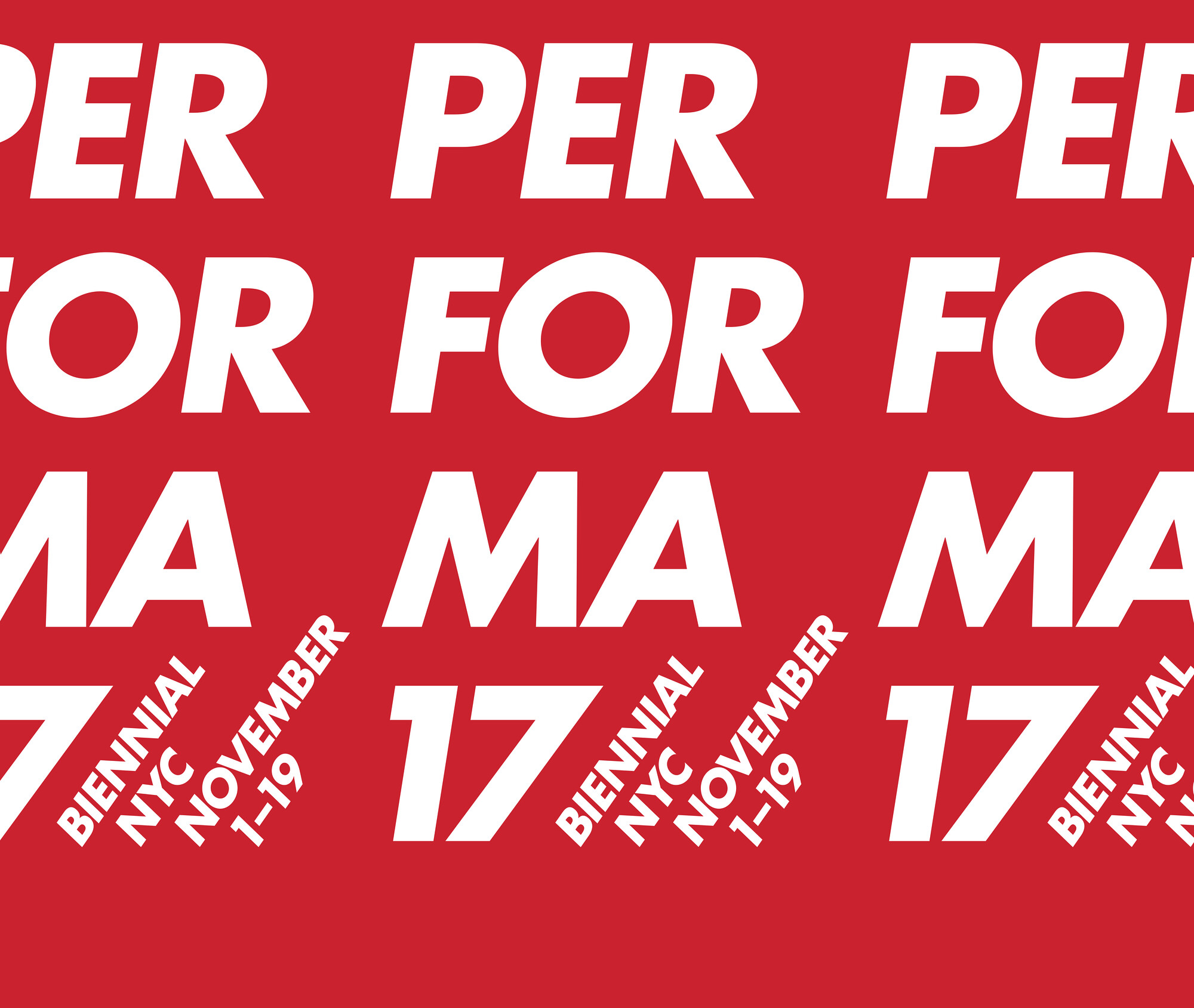 Performa 17 - Announcements - e-flux