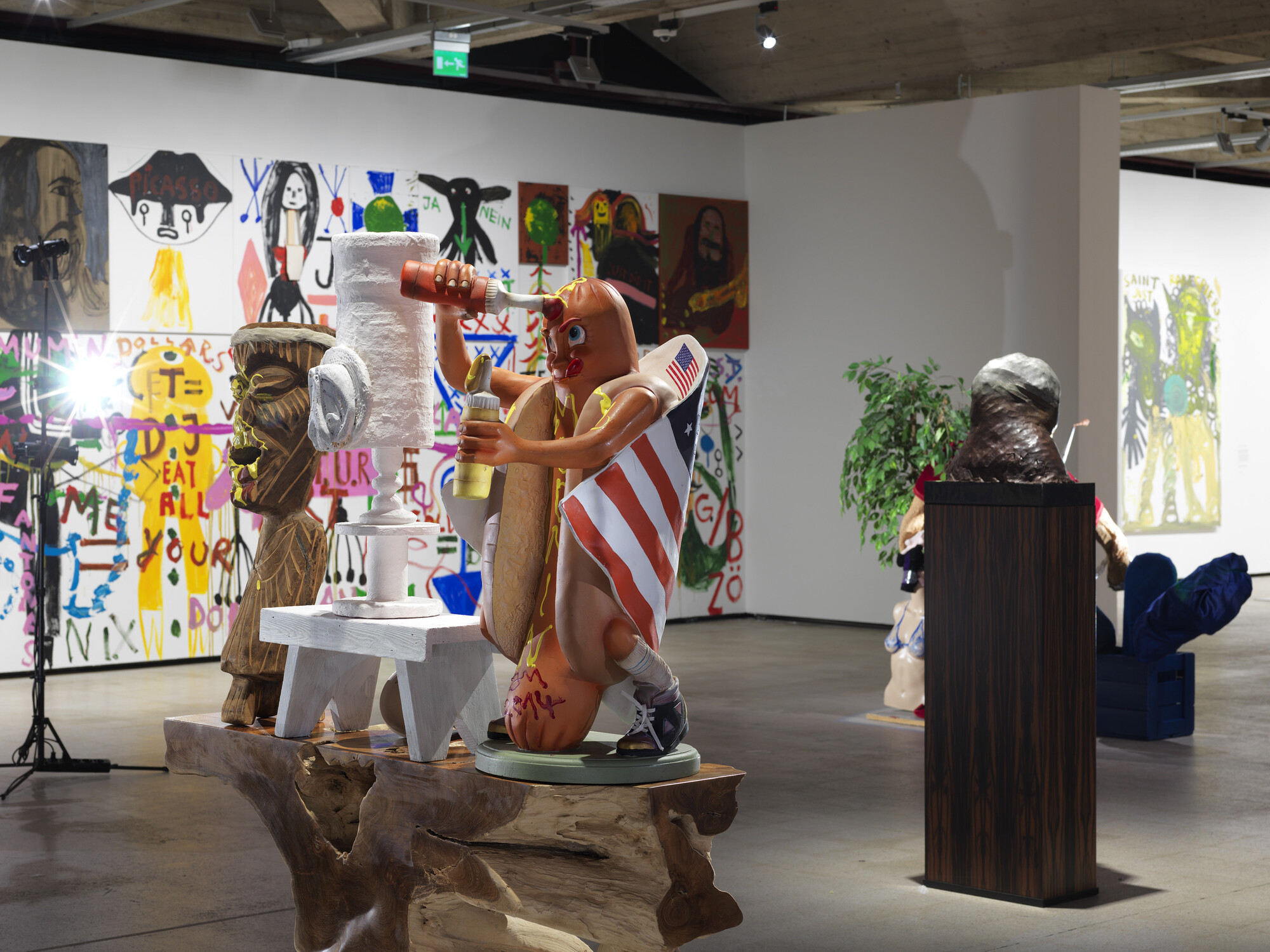 Jonathan Meese, Tal R, Daniel Richter: The Men Who Fell from Earth ...