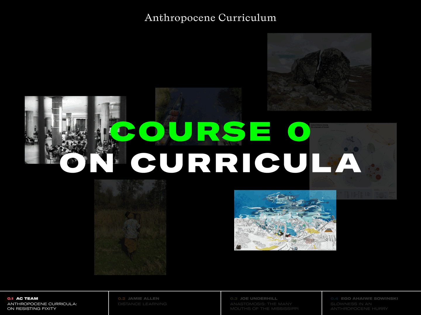 AC Courses - Announcements - e-flux