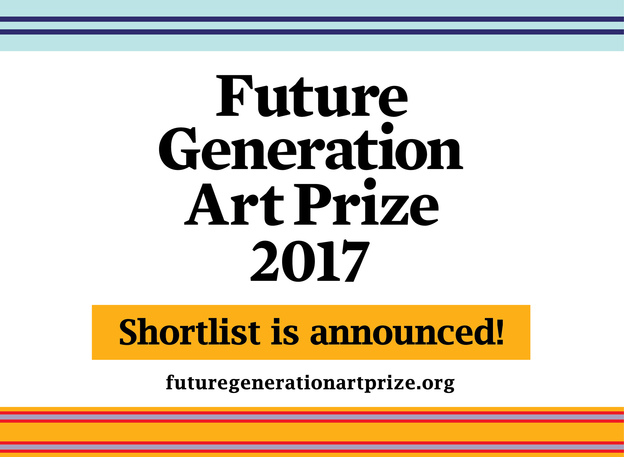 Shortlist announced for Future Generation Art Prize - Announcements - e ...