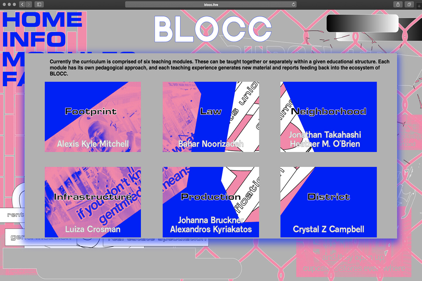 BLOCC - Directory - e-flux