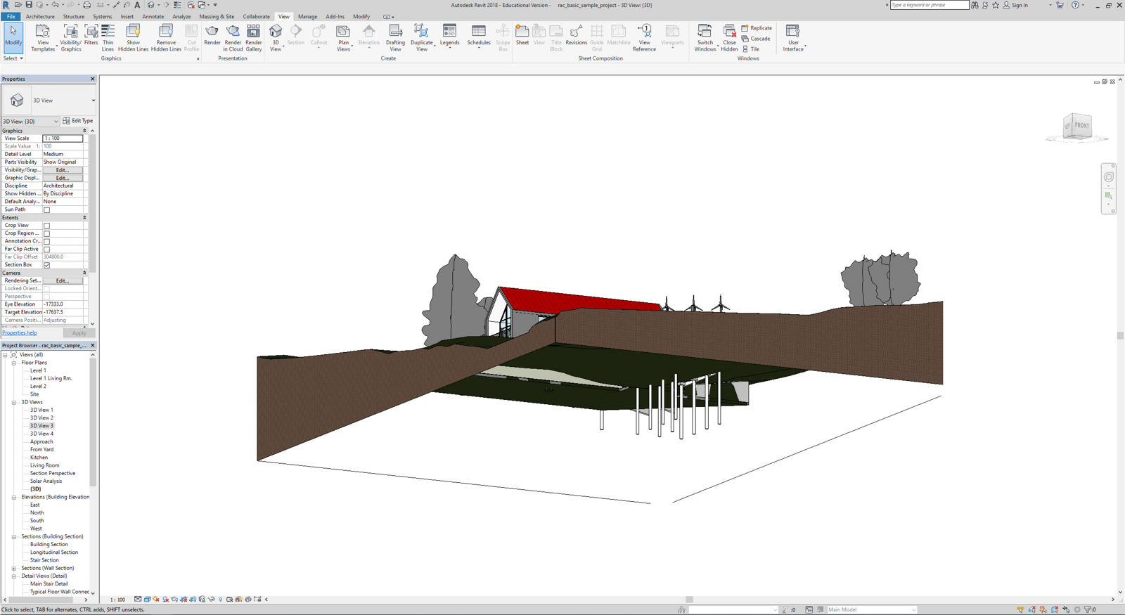Revit Recess Revit Planting Rpc Source Files Bim Revit Teivon Ravit