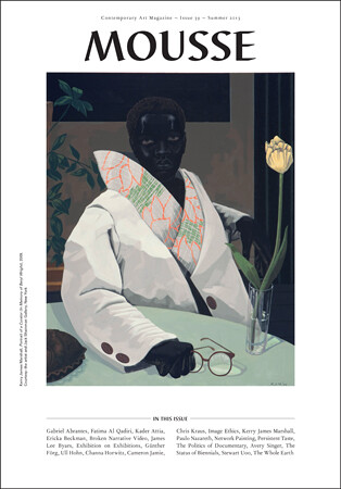 Mousse #39 out now - Announcements - e-flux