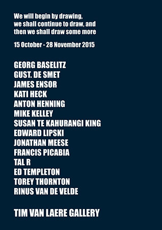 We will begin by drawing, we shall continue to draw, and then we shall ...