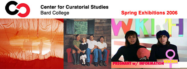 Center for Curatorial Studies Bard College: Spring Exhibitions 2006 - e ...