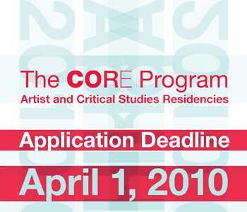 The Core Program: Artist and Critical Studies Residencies - e-flux Education