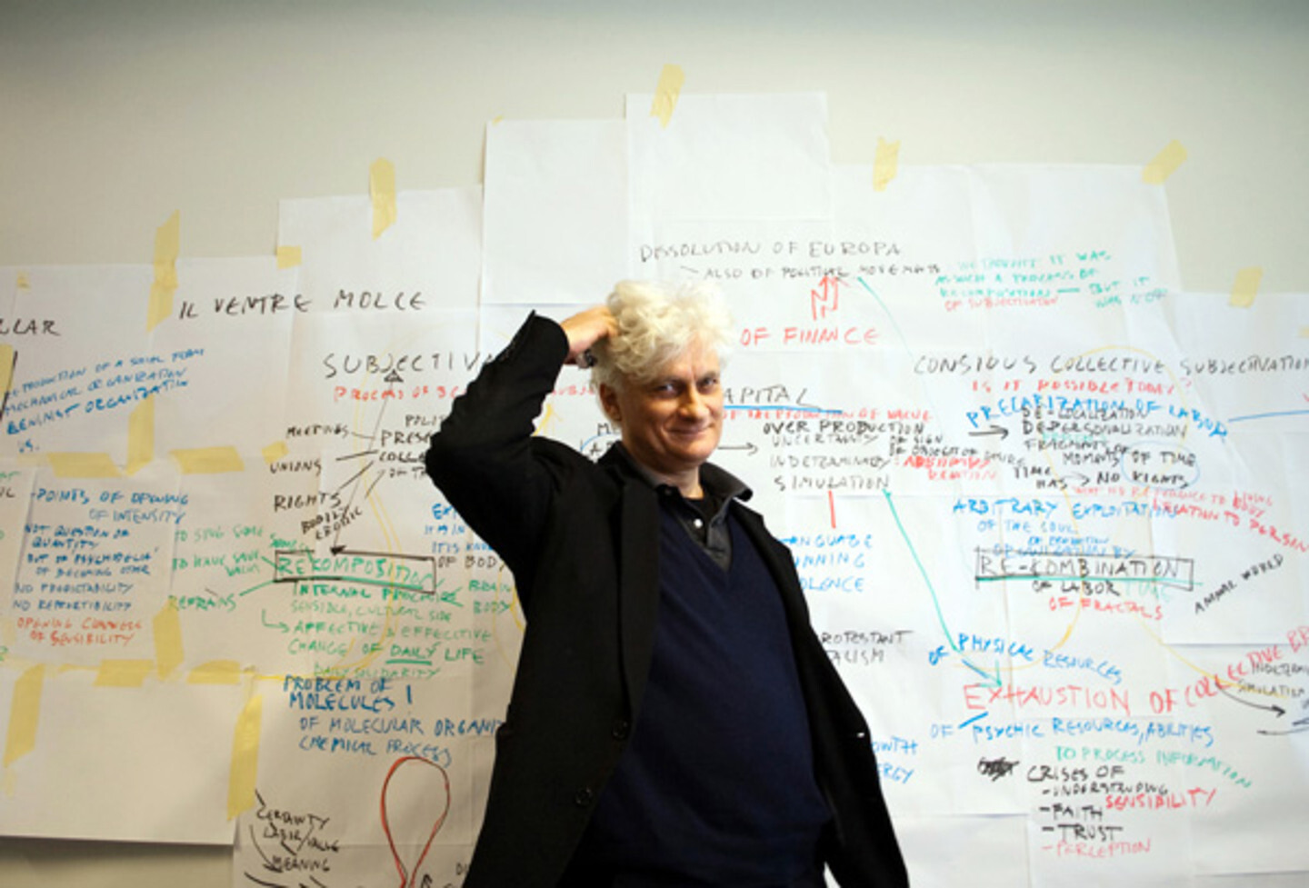 Franco “Bifo” Berardi at e-flux book co-op at MoMA PS1 - Events - e-flux